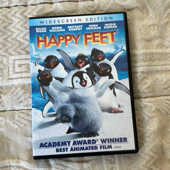 Media | Happy Feet Dvd Widescreen Edition Kids Movie Rated Pg | Poshmark